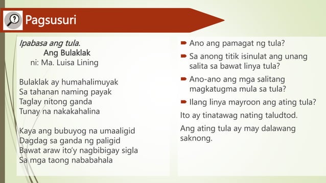 Powerpoint Filipino 6 - Pagsulat ng Tula.pptx