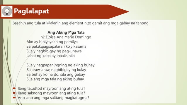 Powerpoint Filipino 6 - Pagsulat ng Tula.pptx