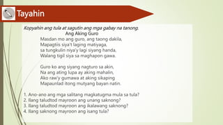Powerpoint Filipino 6 - Pagsulat ng Tula.pptx