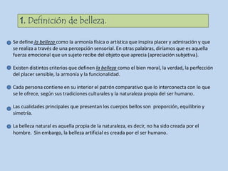 Power point filo. belleza | PPTX