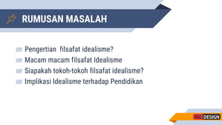 Idealisme | PPTX