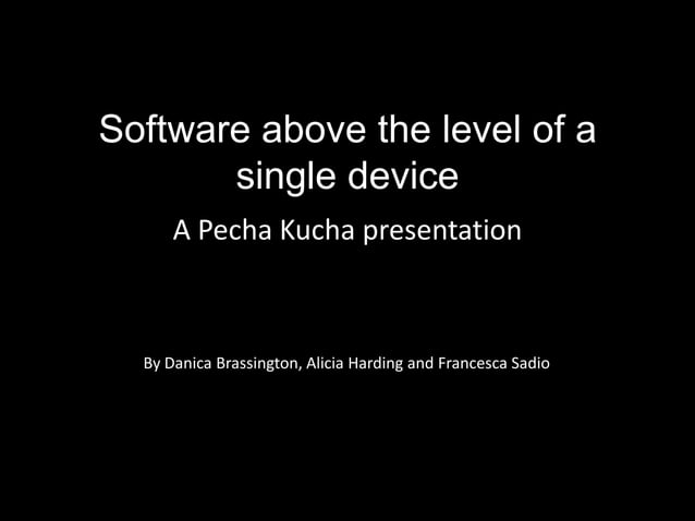 Pecha Kucha Presentation | PPT