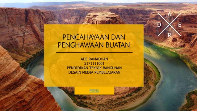 Power point fisika bangunan pencahayaan dan penghawaan buatan (ade ramadhan) | PPTX