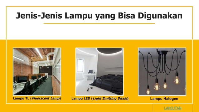 Power point fisika bangunan pencahayaan dan penghawaan buatan (ade ramadhan) | PPTX