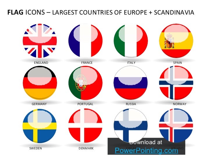 Powerpoint Flag Icons