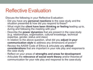 Power point for assignments swk103(1) | PPTX
