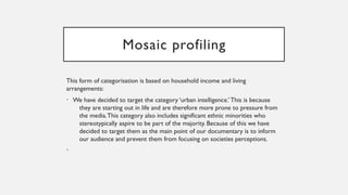 Powerpoint for audience profilling | PPT