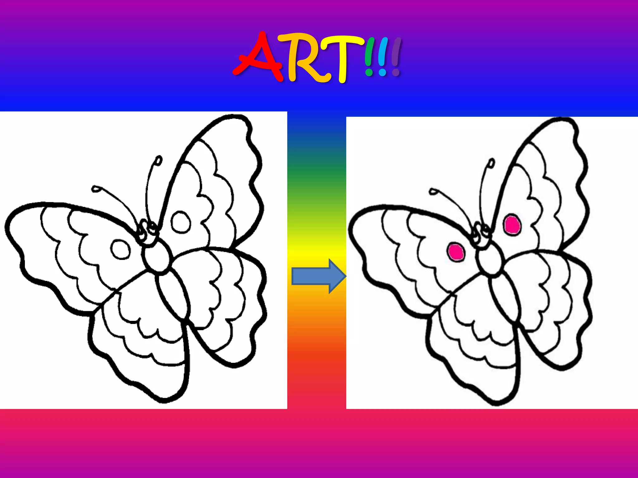 Butterfly Symmetry Technology Lesson | PPTX