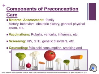 The Importance of Preconception Care | PPTX