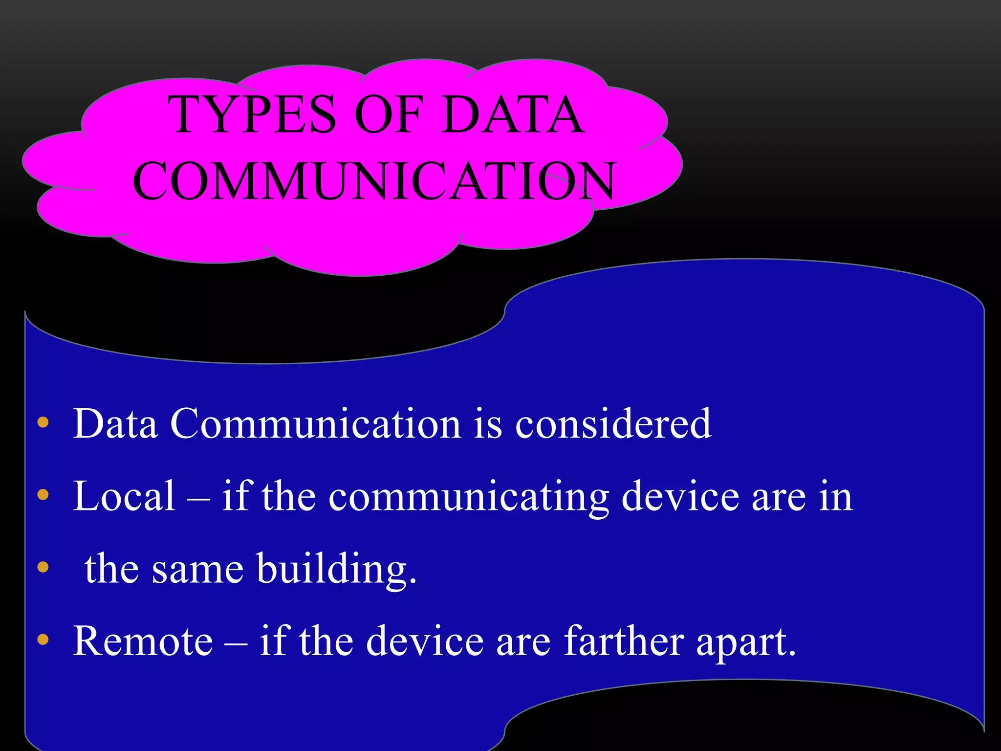 Powerpoint for data communication | PPTX