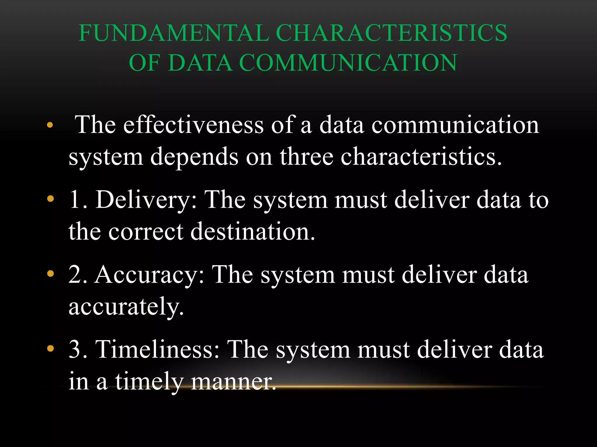 Powerpoint for data communication | PPTX