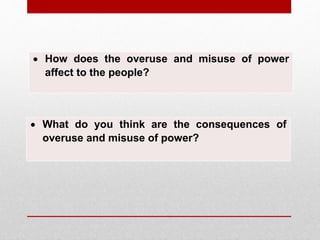 Kinds of Power | PPTX