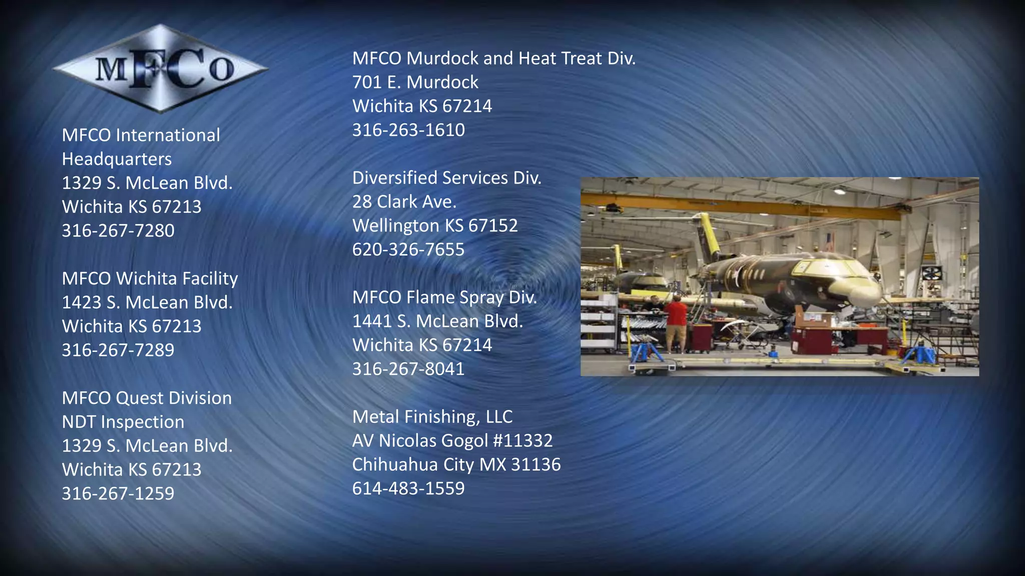Metal Finishing Company Information | PPTX