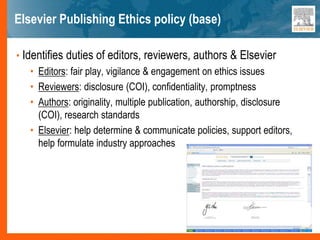 PowerPoint for Elsevier and the Publisher Role in Supporting Publishing ...
