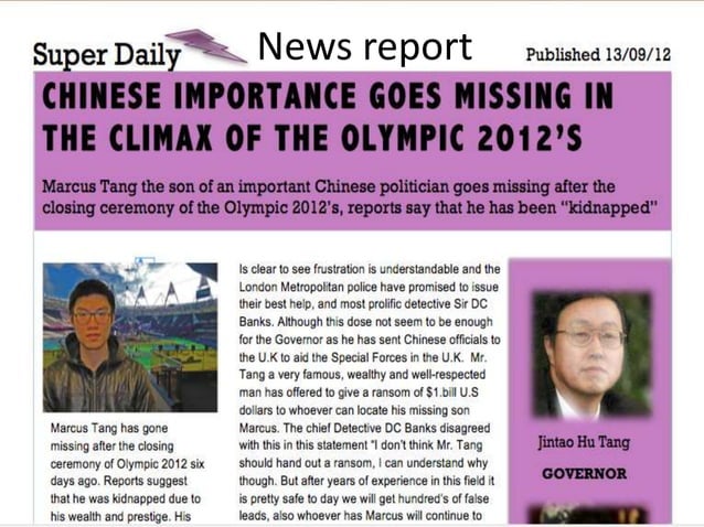 Powerpoint Marcus Tang | PPT | Free Download