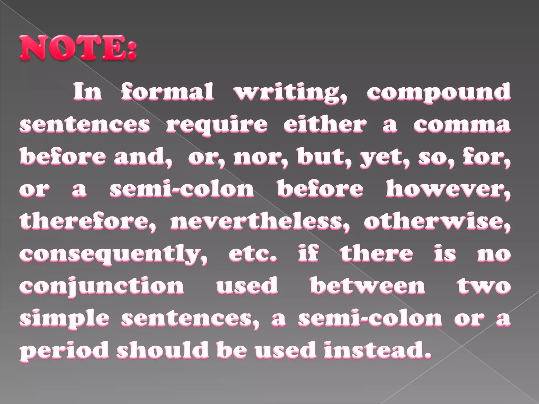 Compound and Compound-complex sentences | PPTX