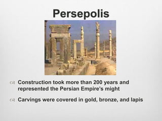 Powerpoint for persepolis historical background | PPTX
