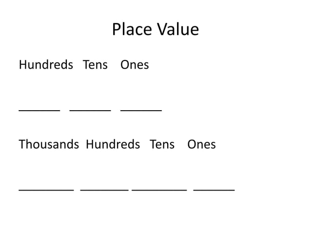 2nd Grade Math Place Value Disk Model | PPT