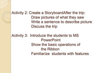 PowerPoint Training: Our Trip to the Zoo | PPSX