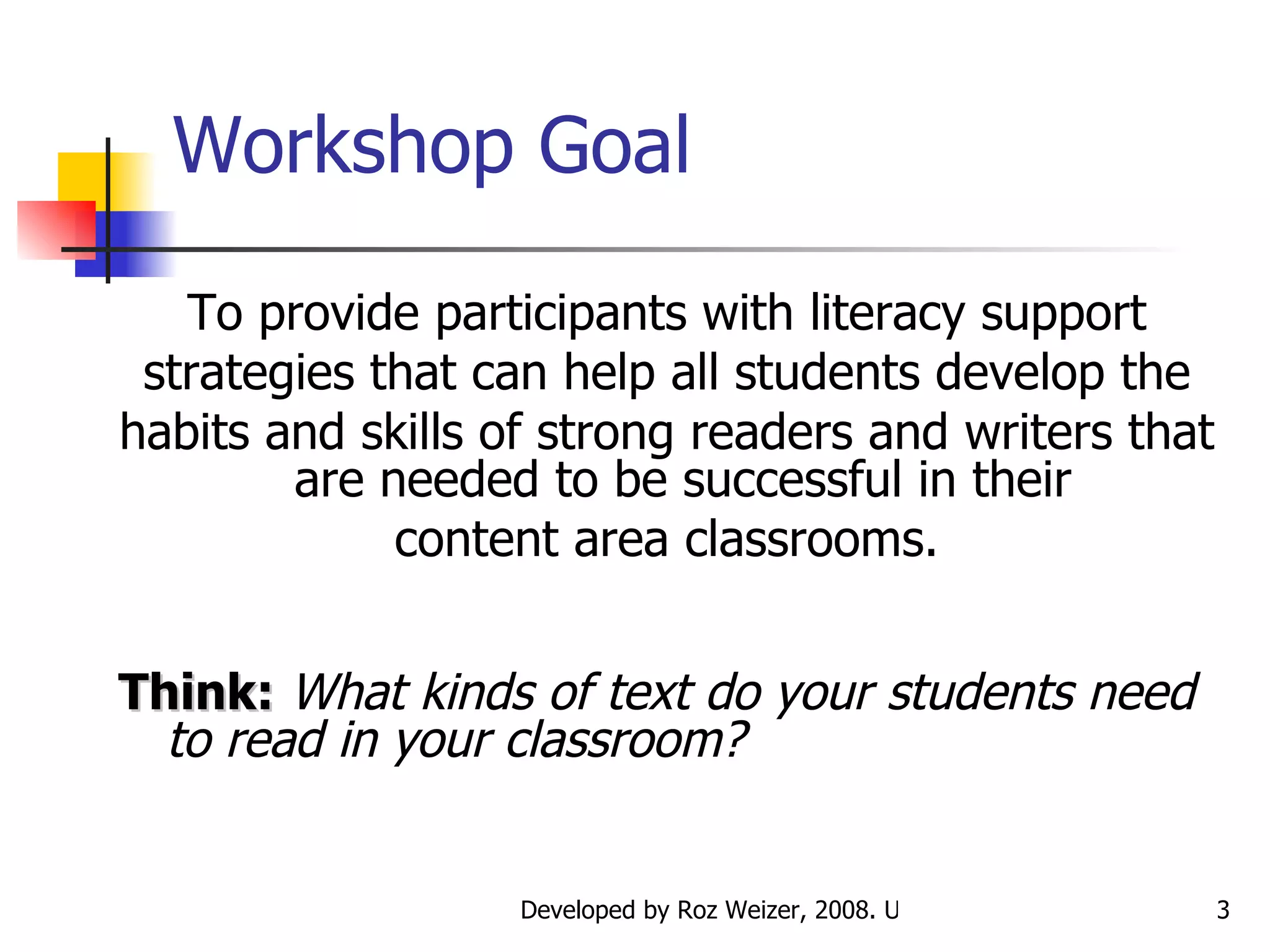 Power point for promoting... | PPT | Educational Assessment | Education