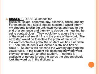 Power point for reading strategies | PPTX | Educational Assessment ...