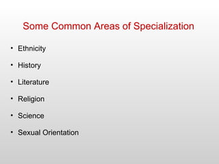 Specialized Biographical Resources | PPT