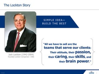 Lockton Companies, LLC. | PPTX