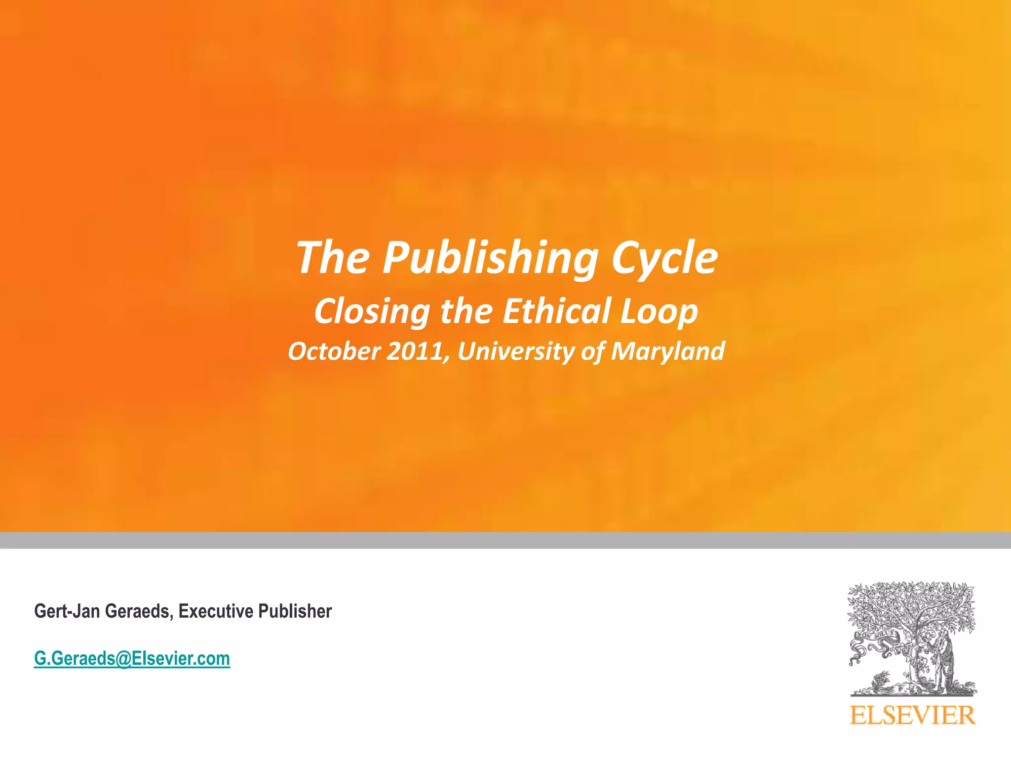 PowerPoint for The Publishing Cycle.ppt