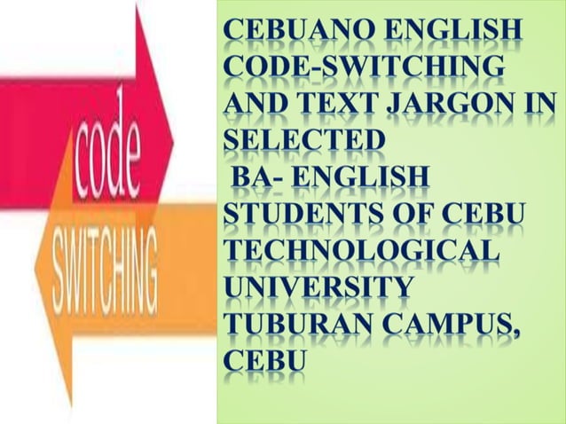 Code Switching | PPT