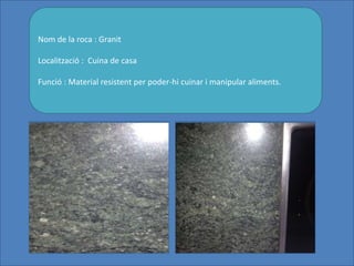 Powerpoint de roques | PPTX