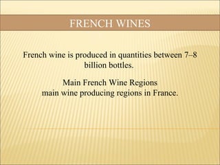 Powerpoint gastronomie et vin | PPT