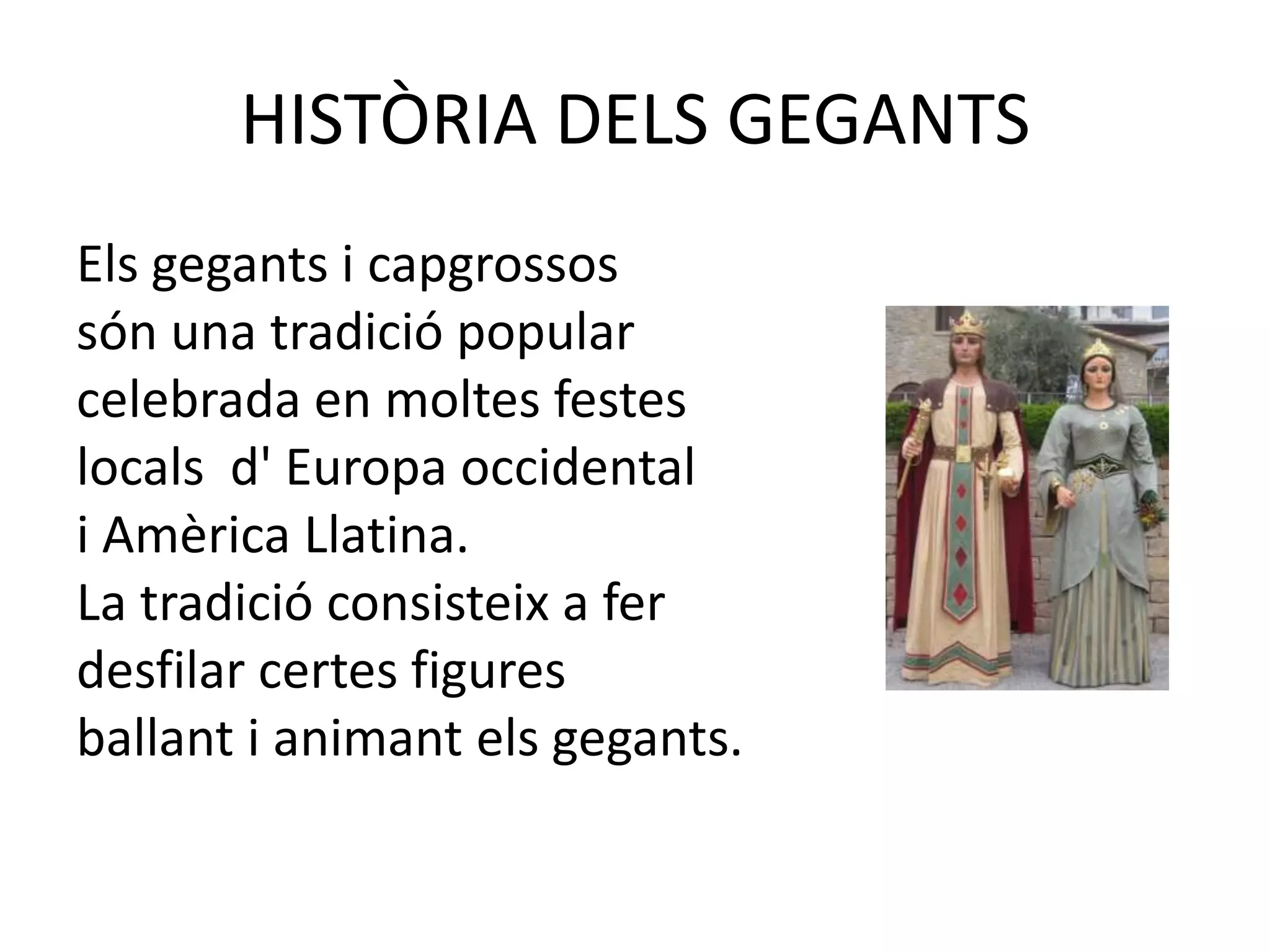 Powerpoint gegants i capgrossos | PPTX