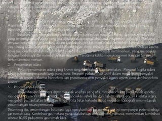 Dampak Lingkungan Akibat Lahan Penambangan Batubara Di Daerah Kalimantan Selatan | PPTX
