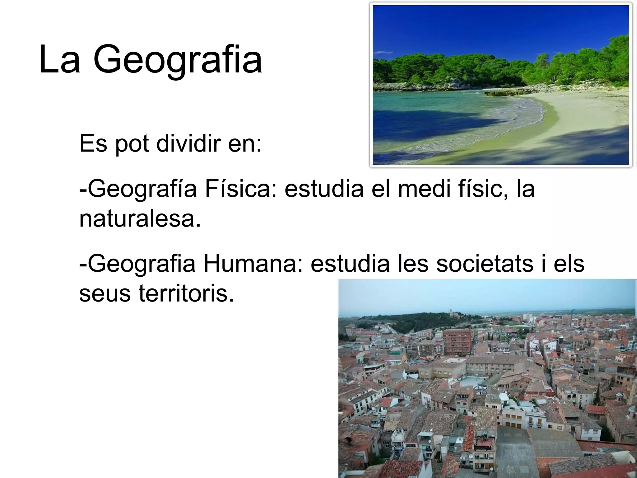 Power Point Geografia 1r Eso | PPT