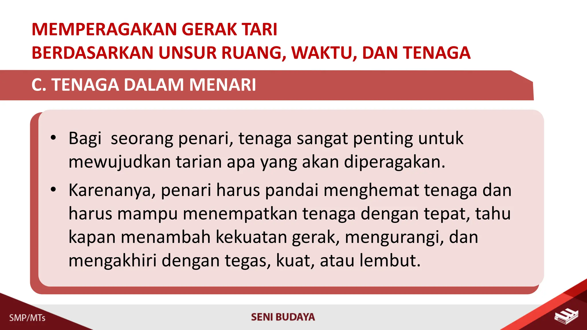 Power Point Gerak Tari.pdf - SENI BUDAYA - PRAKARYA | PDF