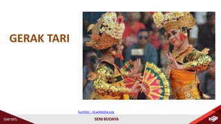 Power Point Gerak Tari.pdf - SENI BUDAYA - PRAKARYA | PDF