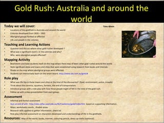 Goldrush: Unit of Work | PPT