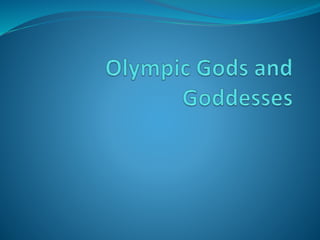 Greek Gods | PPTX