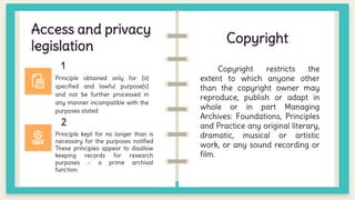 Powerpoint group 4 electronic archive management | PPT
