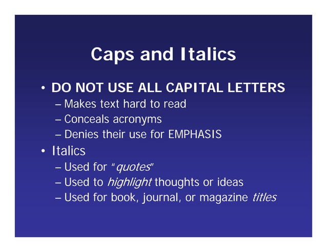 Powerpoint Guidelines 1 Pdf