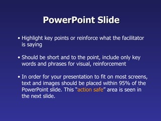 PowerPoint guidelines | PPT