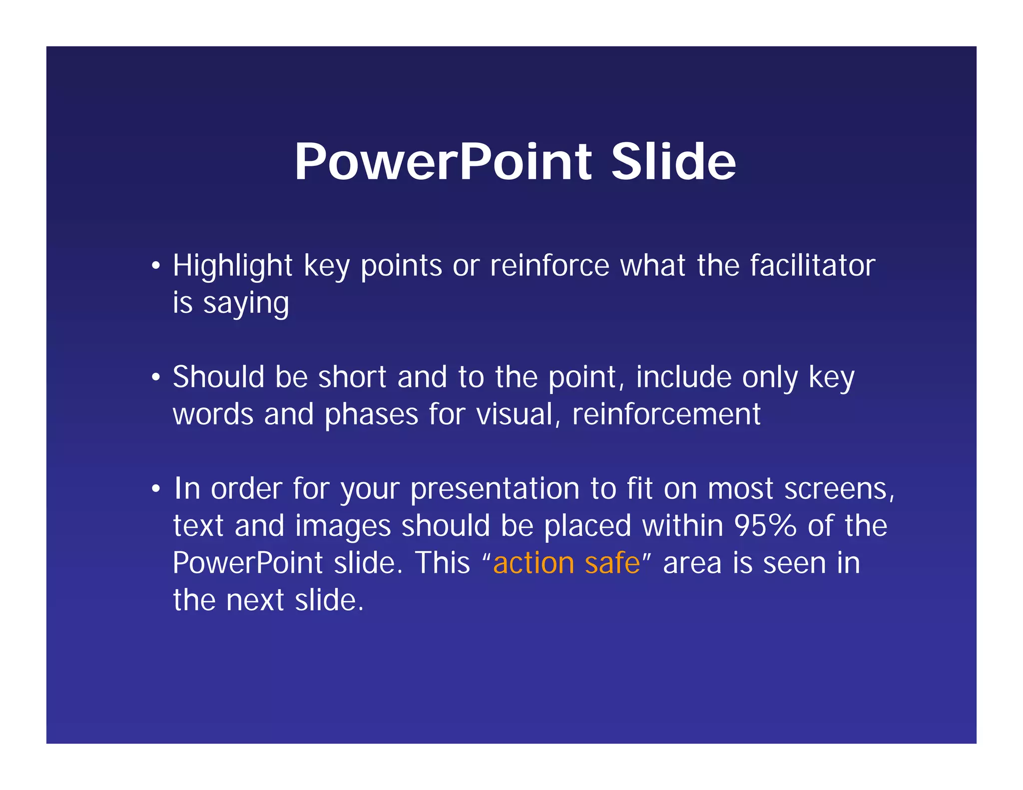 Powerpoint guidelines | PDF