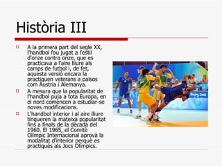 Power Point Handbol | PPT