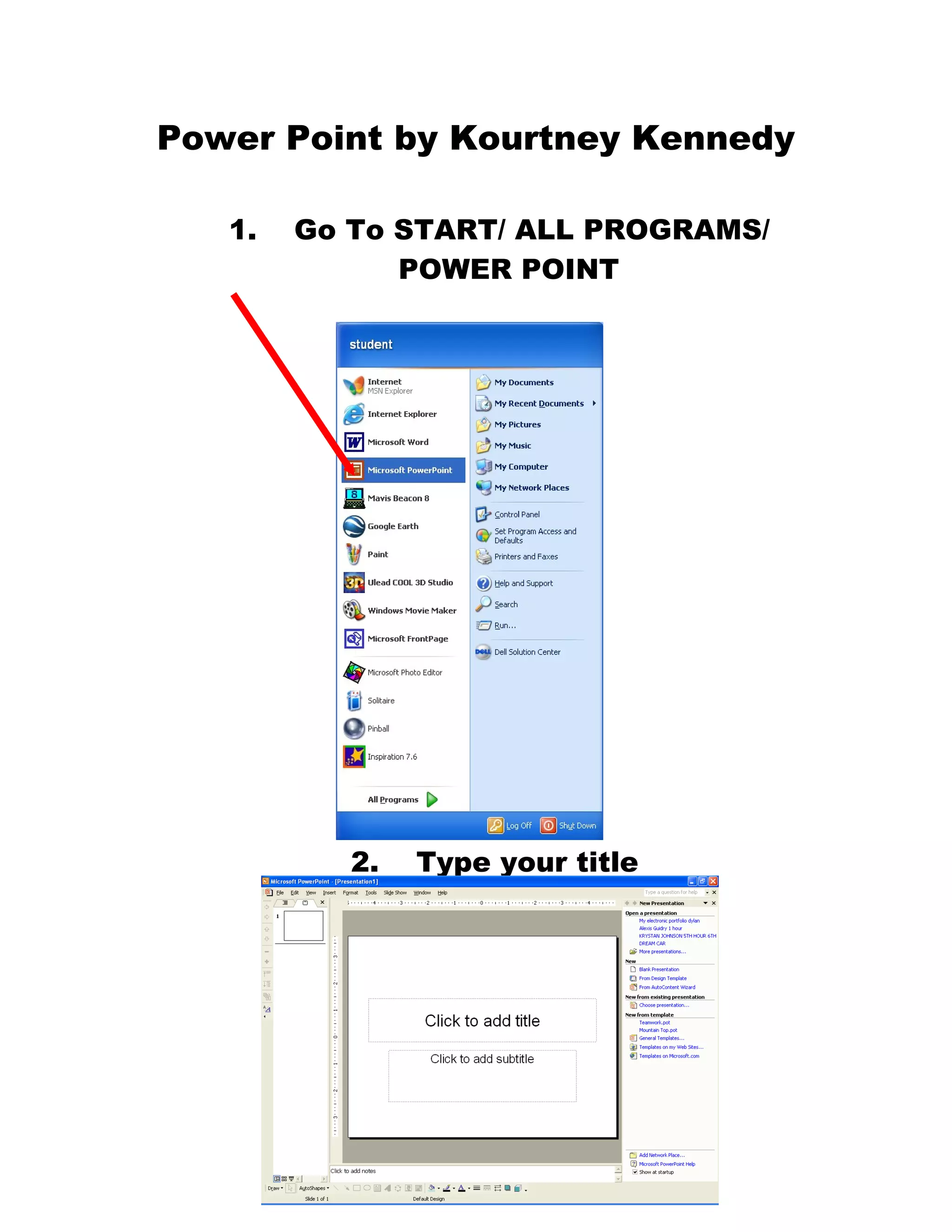 Powerpoint handout | PDF