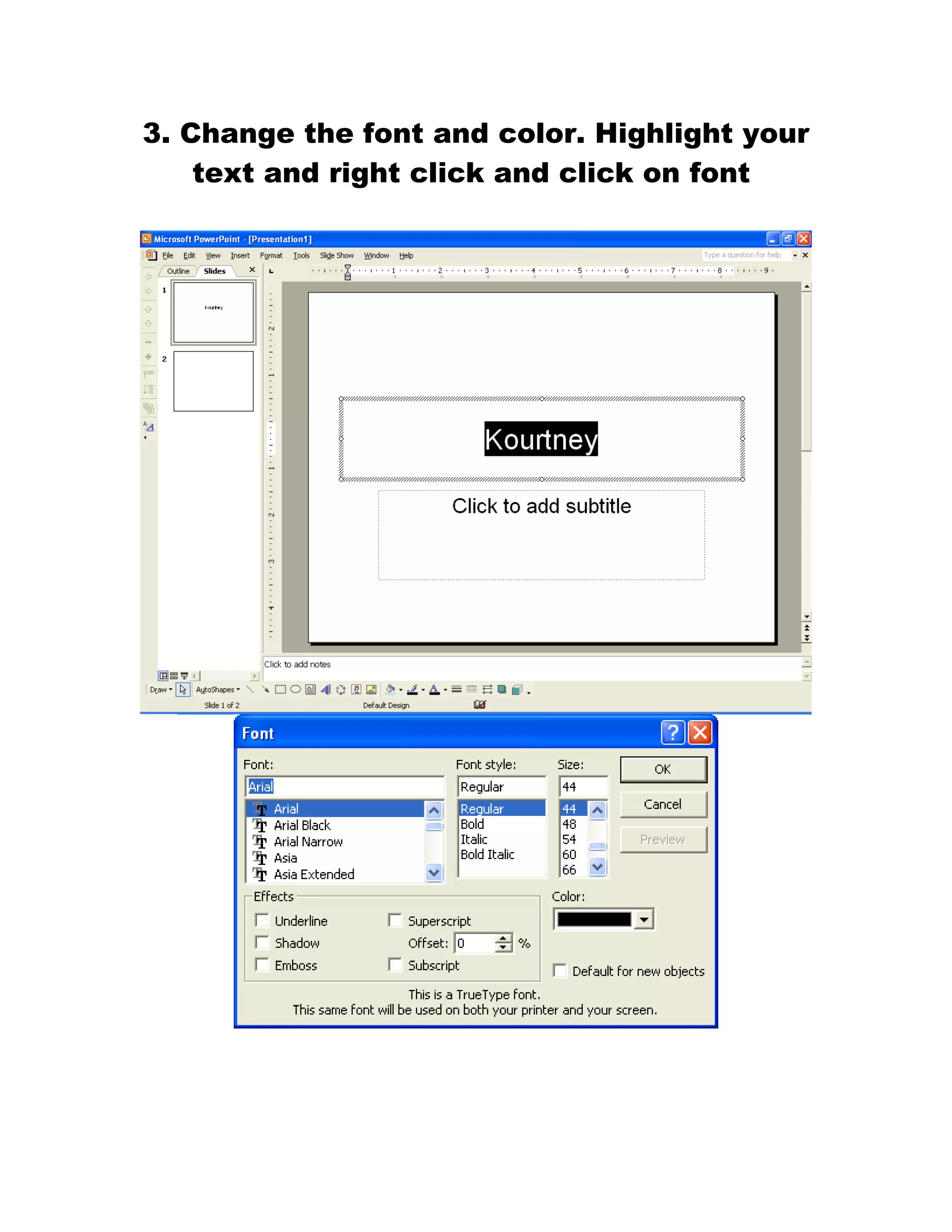 Powerpoint handout | PDF