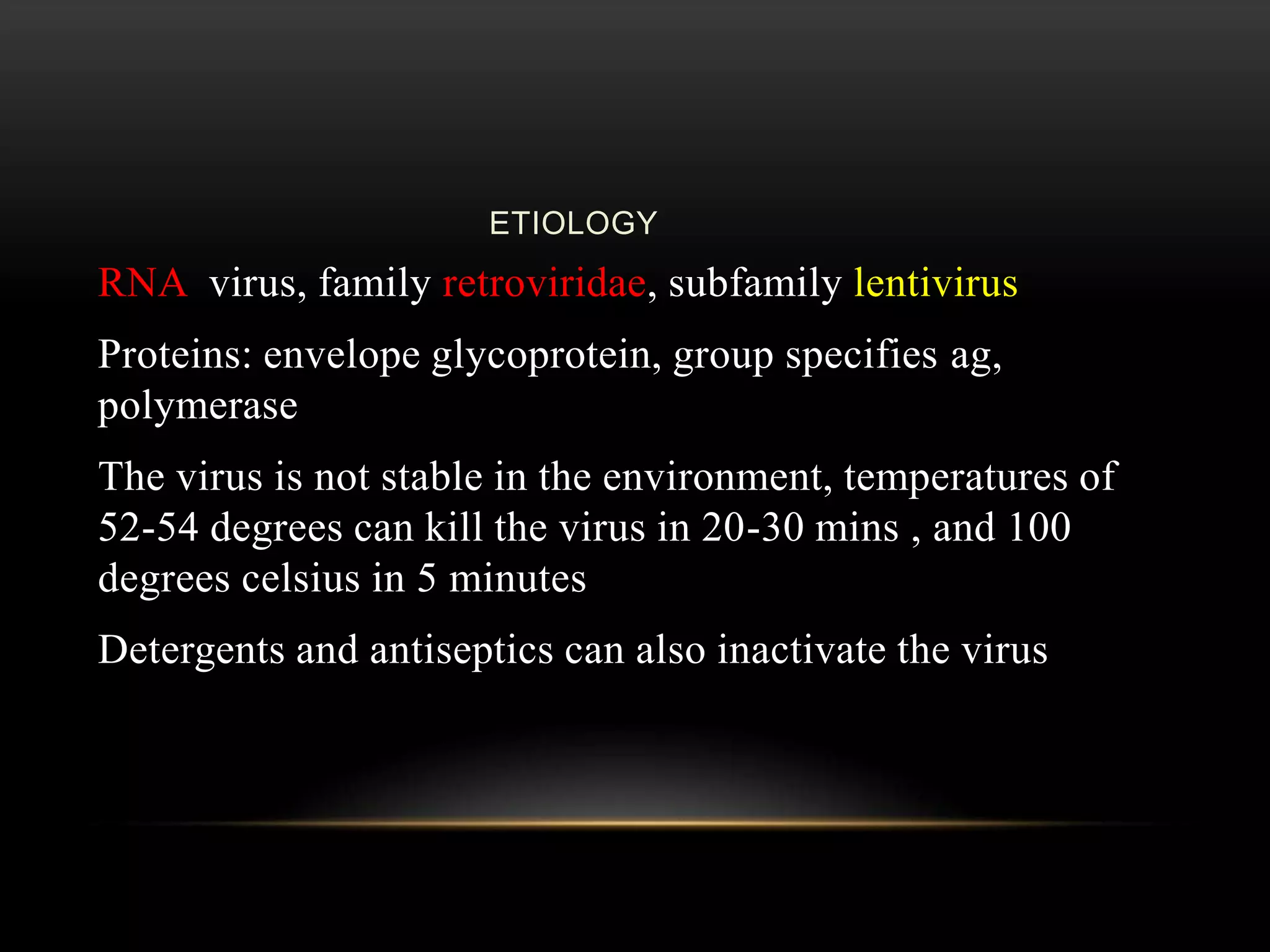 HIV/AIDS (IMMUNOLOGY) | PPTX