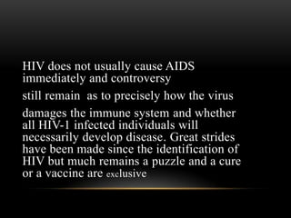 HIV/AIDS (IMMUNOLOGY) | PPTX