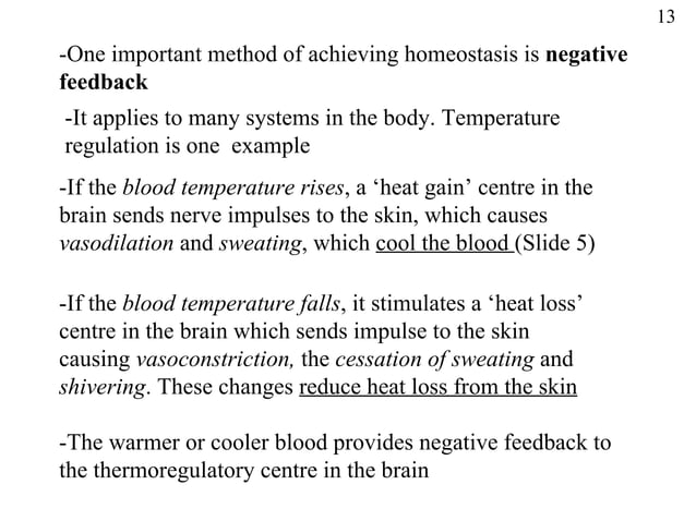 Powerpoint homeostasis | PPT