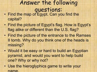 Treasures of Ancient Egypt | PPTX