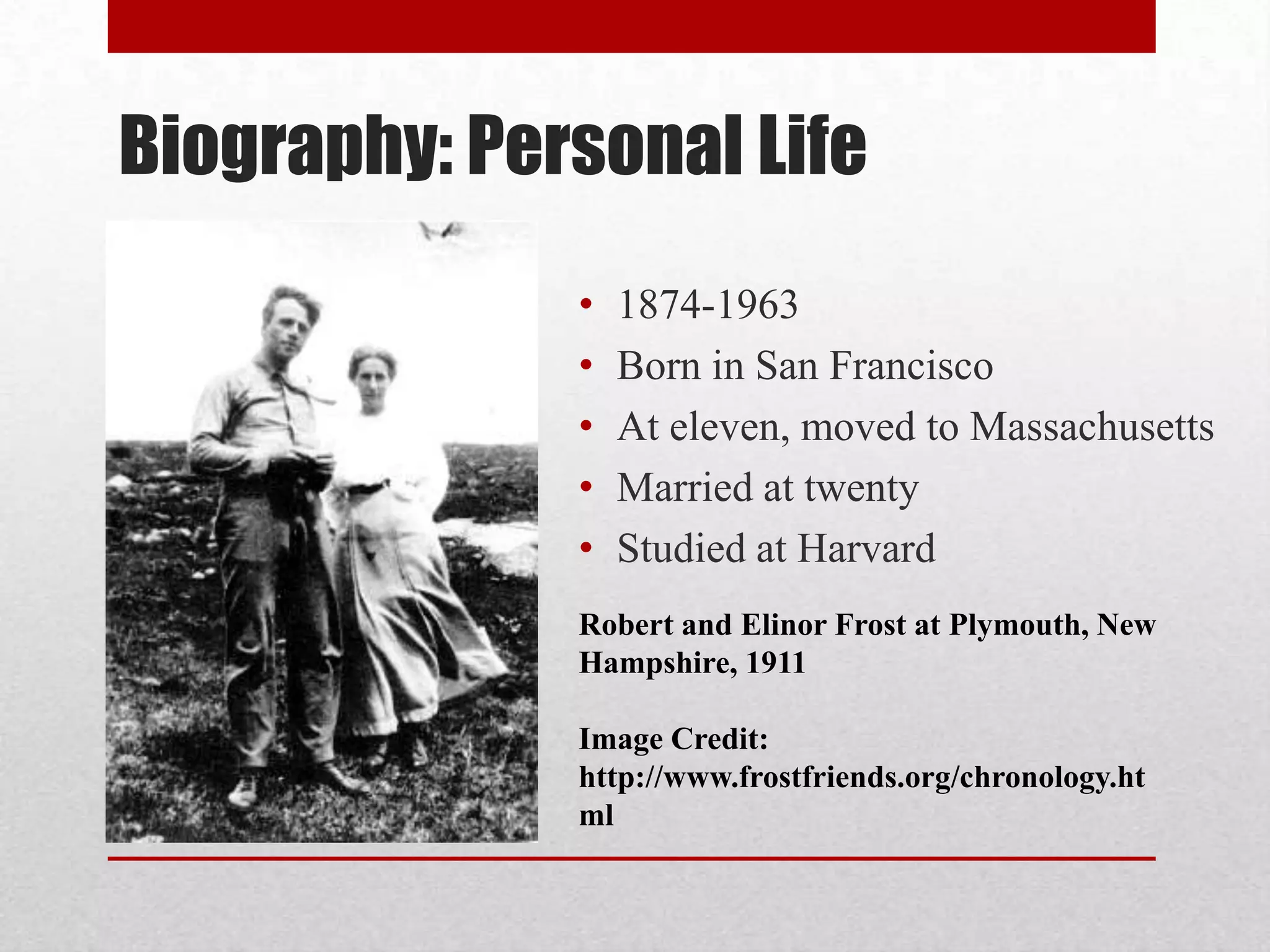 PowerPoint I - Robert Frost | PPTX